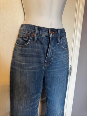 Madewell | Jeans | Madewell Cali Demiboot Knee Patch Jeans 25 | Poshmark